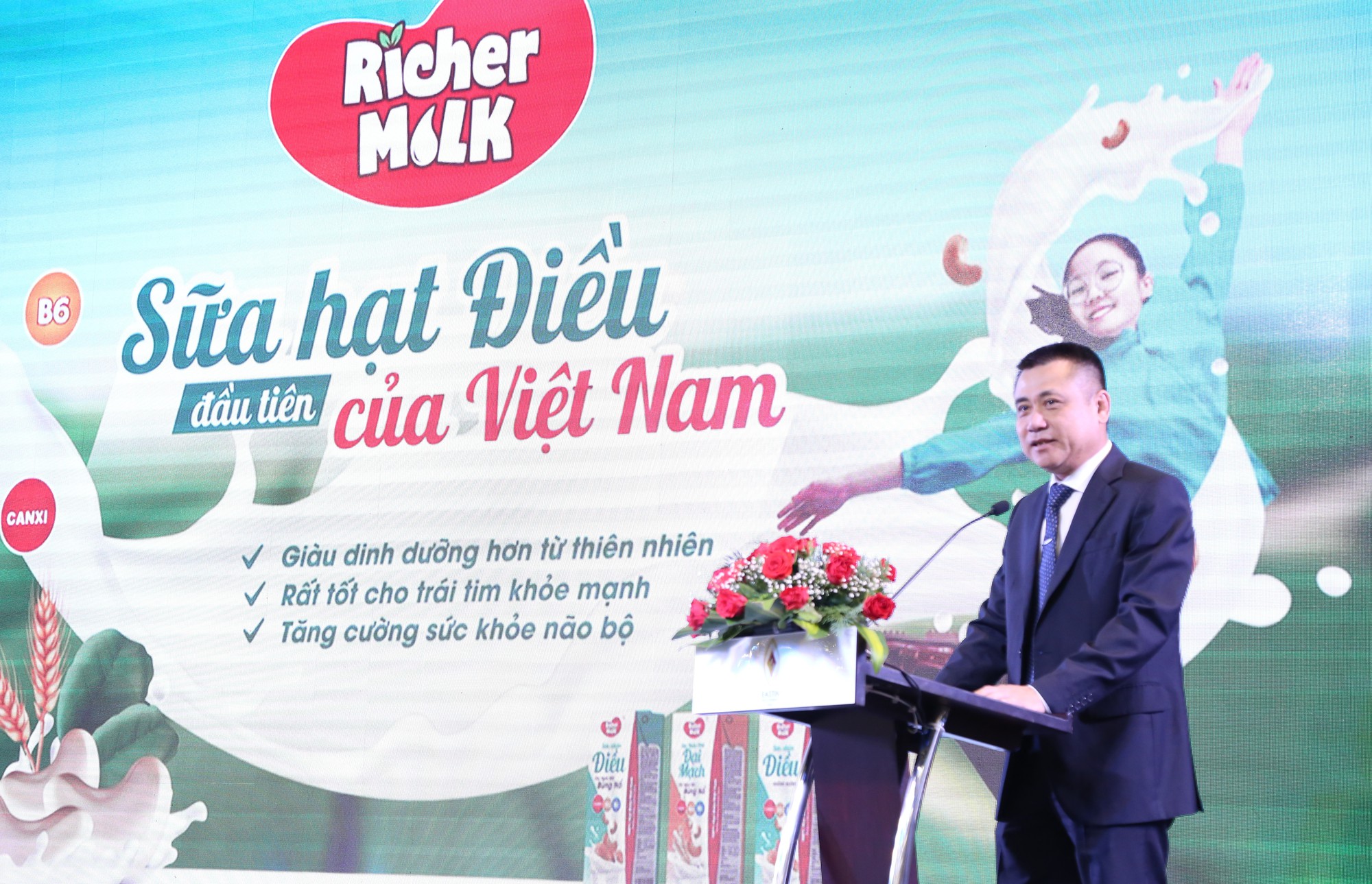 Sản phẩm sữa hạt điều Richer Milk chính thức ra mắt thị trường Việt Nam ...
