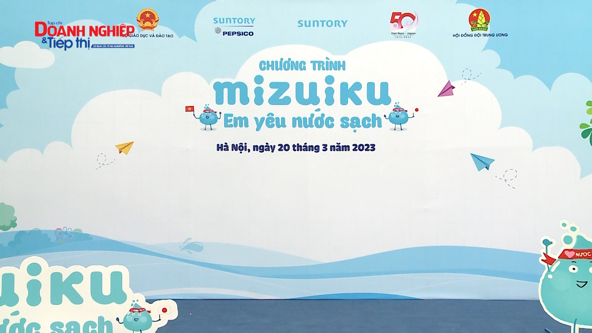 Chương trình “Mizuiku – Em yêu nước sạch” năm thứ 9 tại Việt Nam - DNTT ...