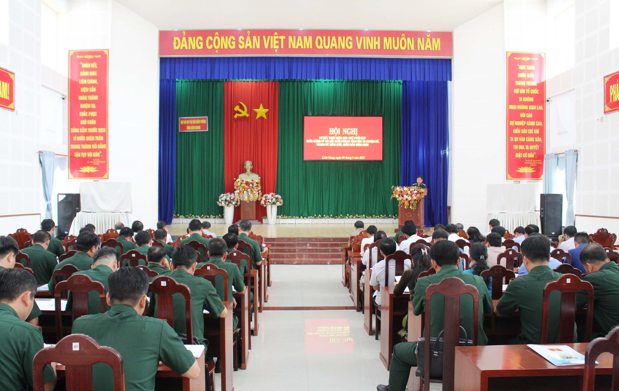 Kiên Giang Sơ Kết Quy Chế Phối Hợp Giữa Đảng ủy BĐbp Tỉnh Với 10 Huyện