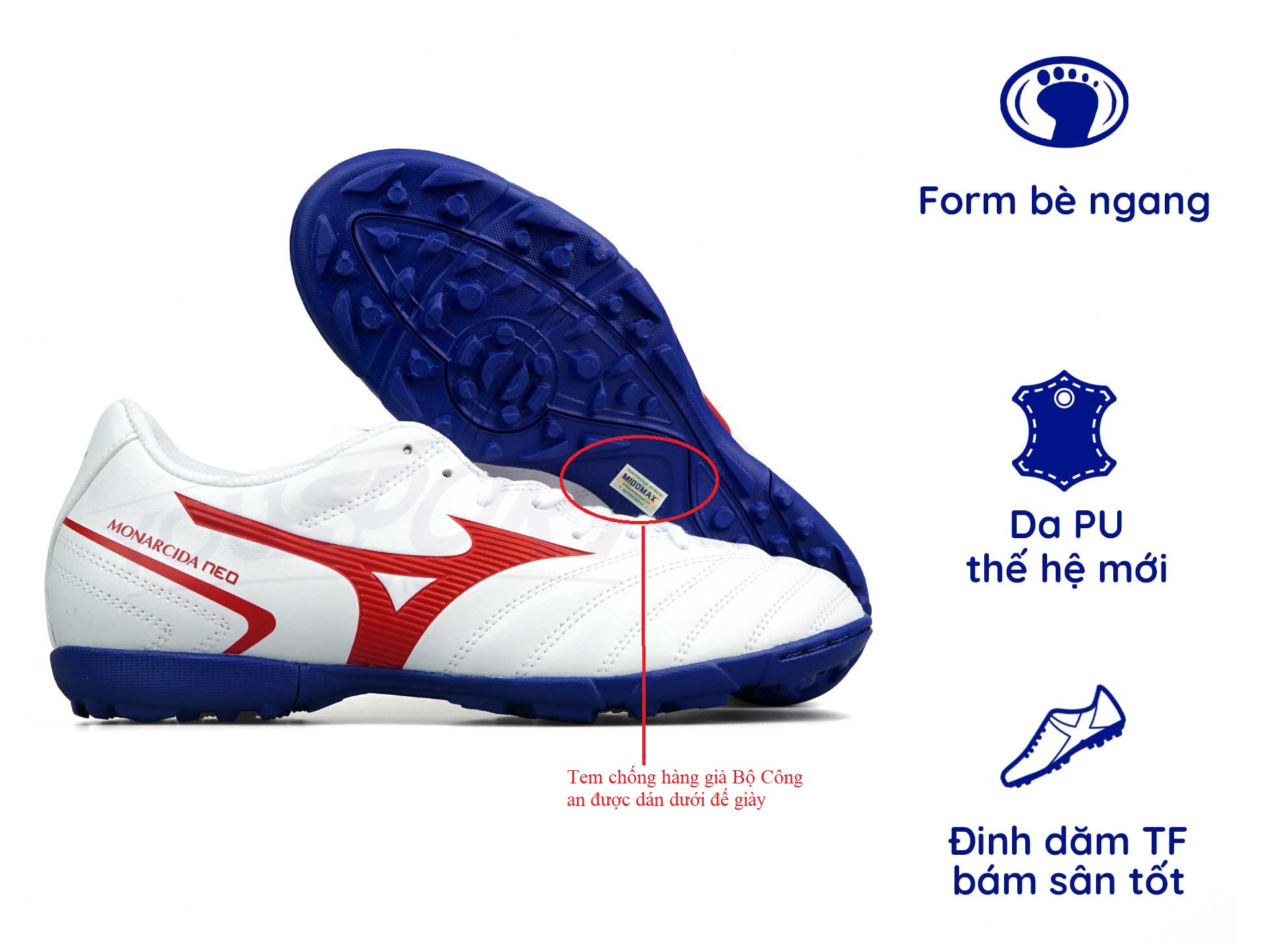 Cách nhận biết giày thể thao Mizuno chính hãng - DNTT online