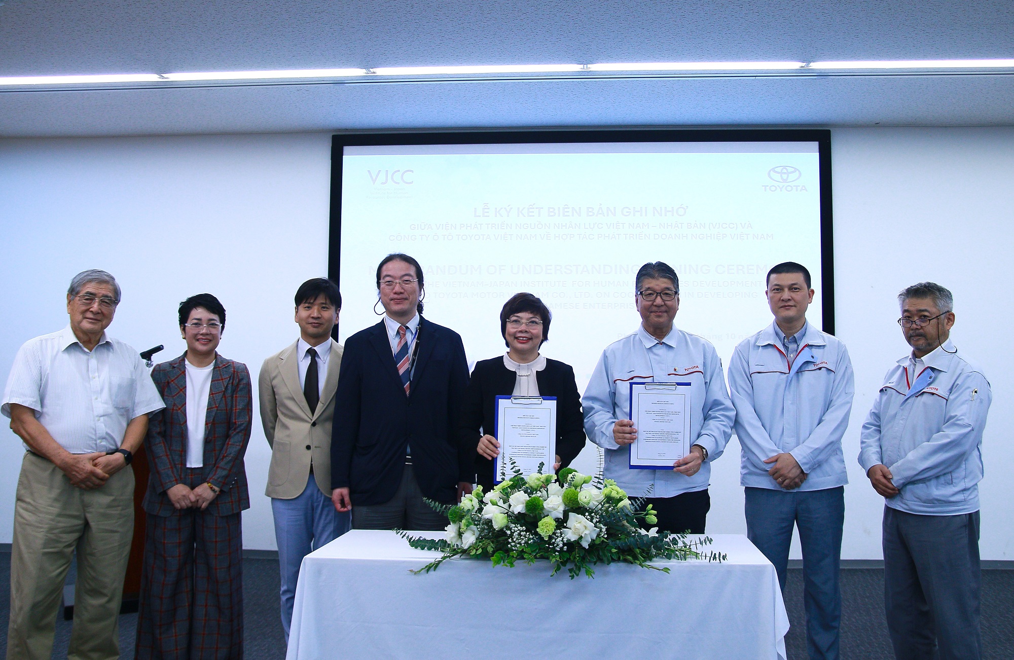 VJCC và TMV hợp tác phát triển năng lực các doanh nghiệp - nhà cung cấp ...