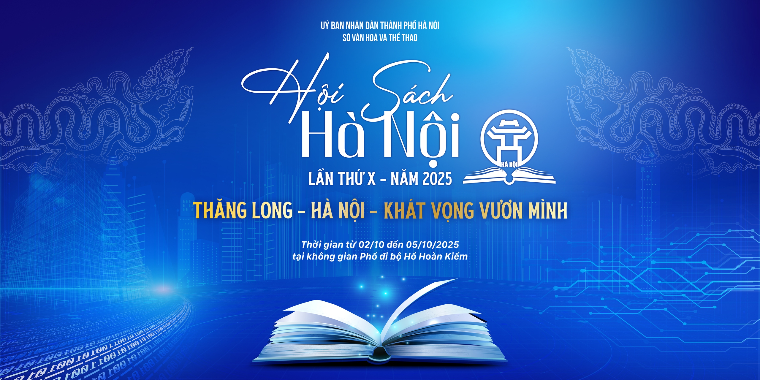 Hội sách Hà Nội lần thứ X – “Thăng Long - Hà Nội Khát vọng vươn mình ...