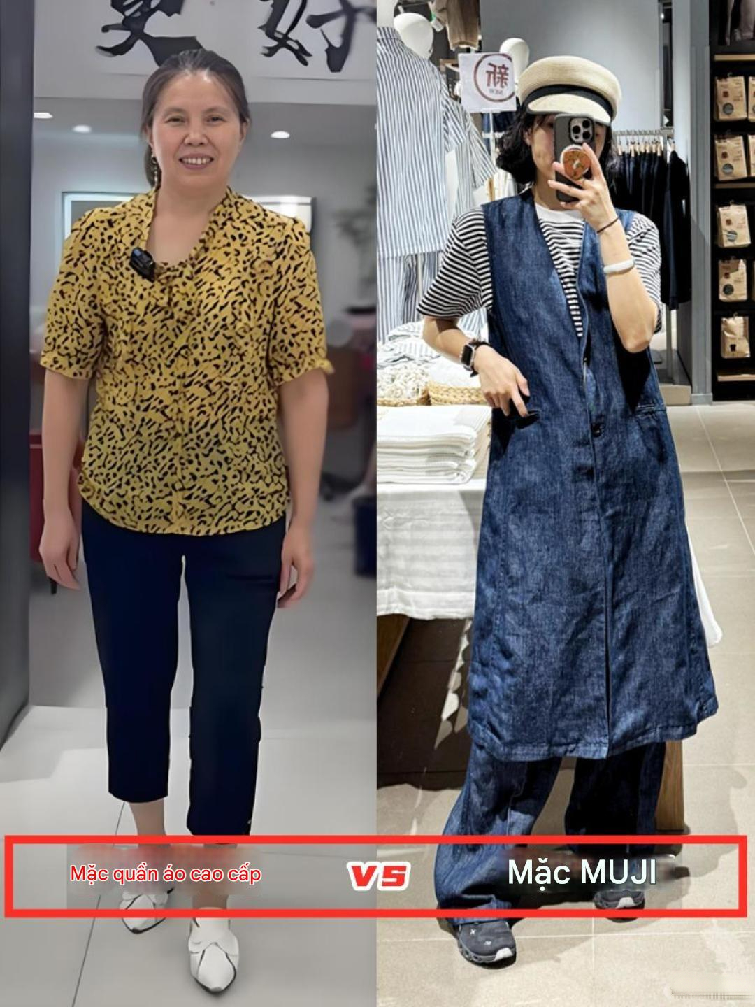 Phụ nữ trung niên mặc hàng hiệu chưa chắc sang, nhưng diện UNIQLO & MUJI là lên hẳn level khí ...