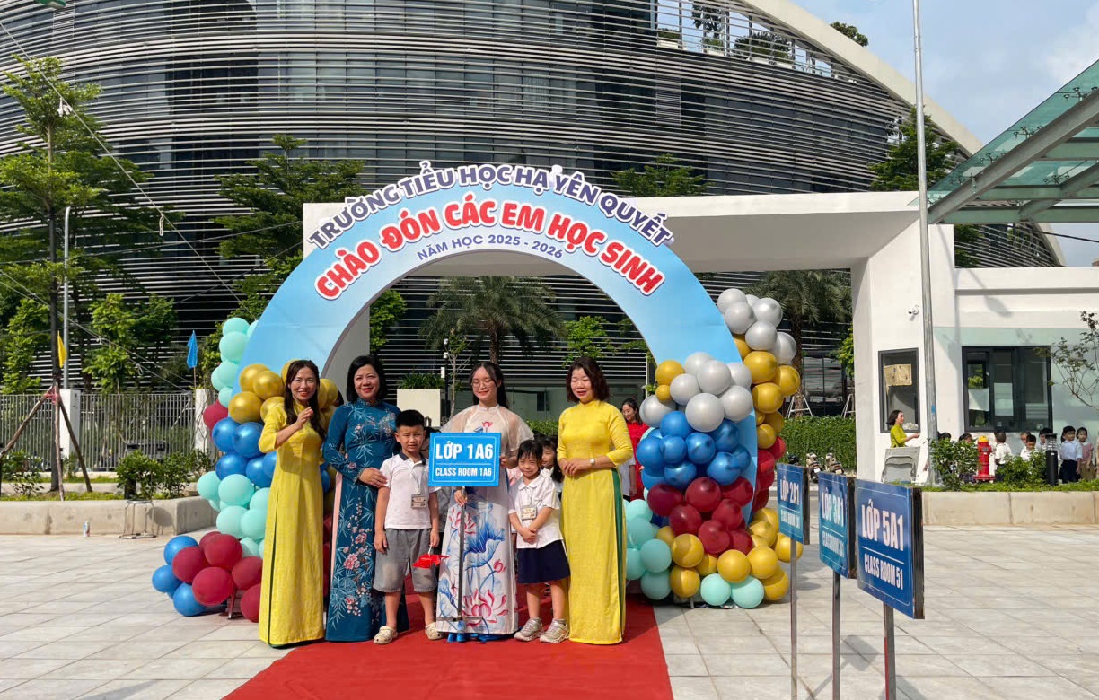 Cầu Giấy (Hà Nội): Khánh thành Trường Tiểu học và THCS Hạ Yên Quyết - DNTT online