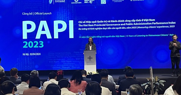 PAPI 2023: Hiệu quả phòng, chống tham nhũng được người dân đánh giá cao - DNTT online